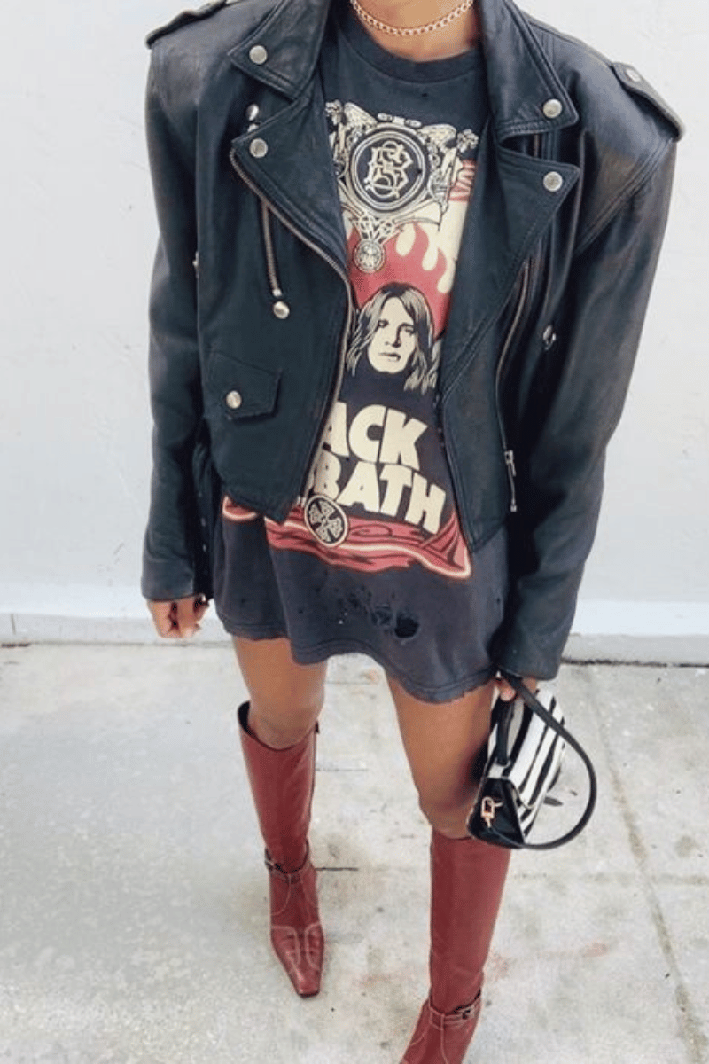 6 Chic Ways To Style An Oversized Graphic Tee | Eat n' Bougie